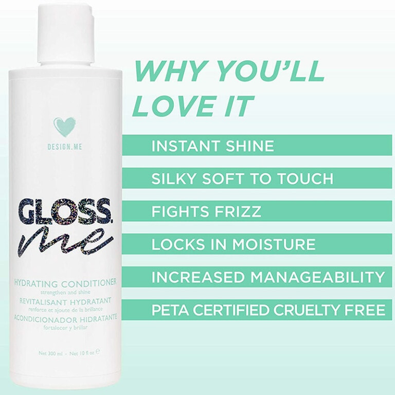 DESIGN.ME GLOSS.ME Hydrating Conditioner, 300ml - Hairhouse Warehouse