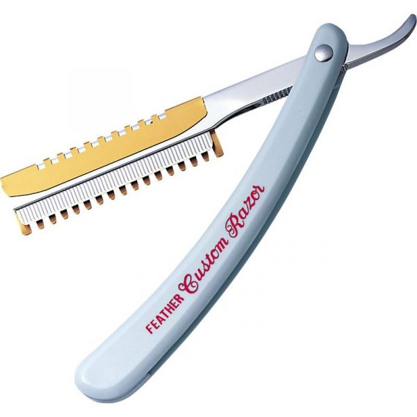 Feather Custom Folding Razor - Hairhouse Warehouse