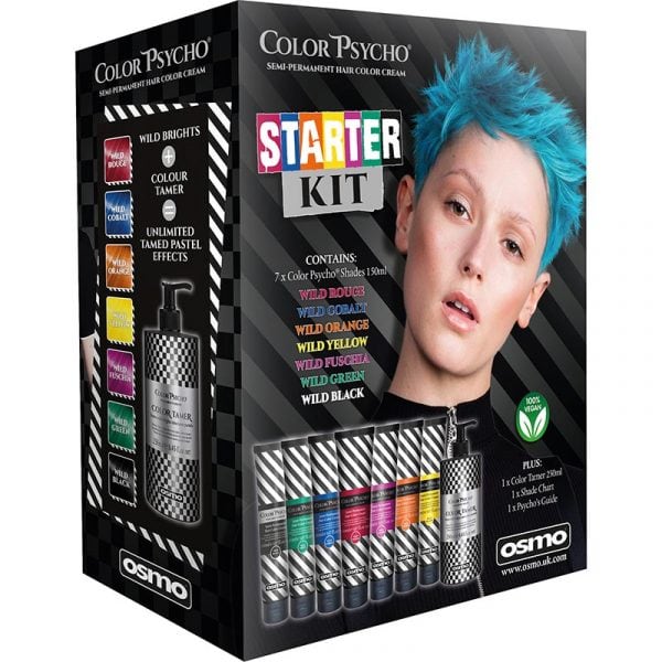 OSMO Color Psycho Starter Kit, 7 Colors - Hairhouse Warehouse