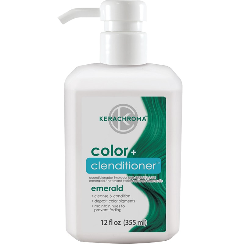 Kerachroma Vivid Color + Clenditioner, Emerald - Hairhouse Warehouse