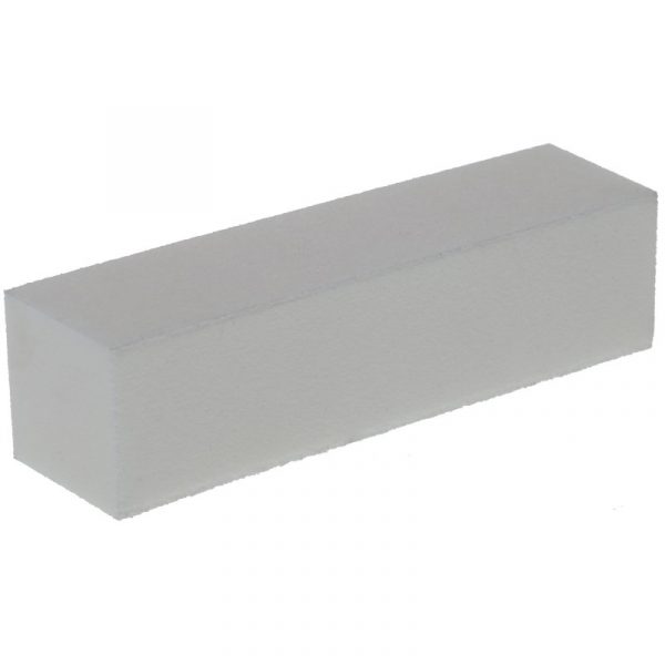 Beauty Pro White Buffer Block, 240 Grit - Hairhouse Warehouse