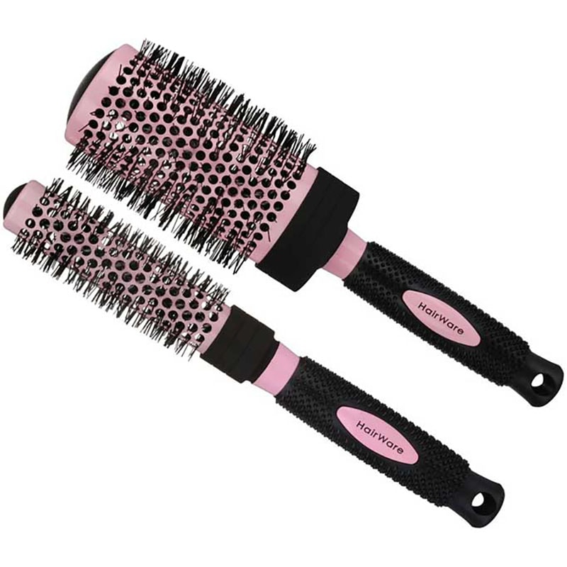 Hairware Ceramic & Ion Pink Brush Collection - Hairhouse Warehouse