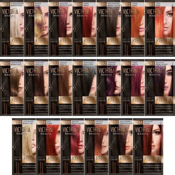 Victoria Beauty Keratin Therapy Hair Color Shampoo - Hairhouse Warehouse