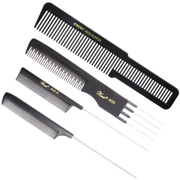 Krest Black Combs - Hairhouse Warehouse
