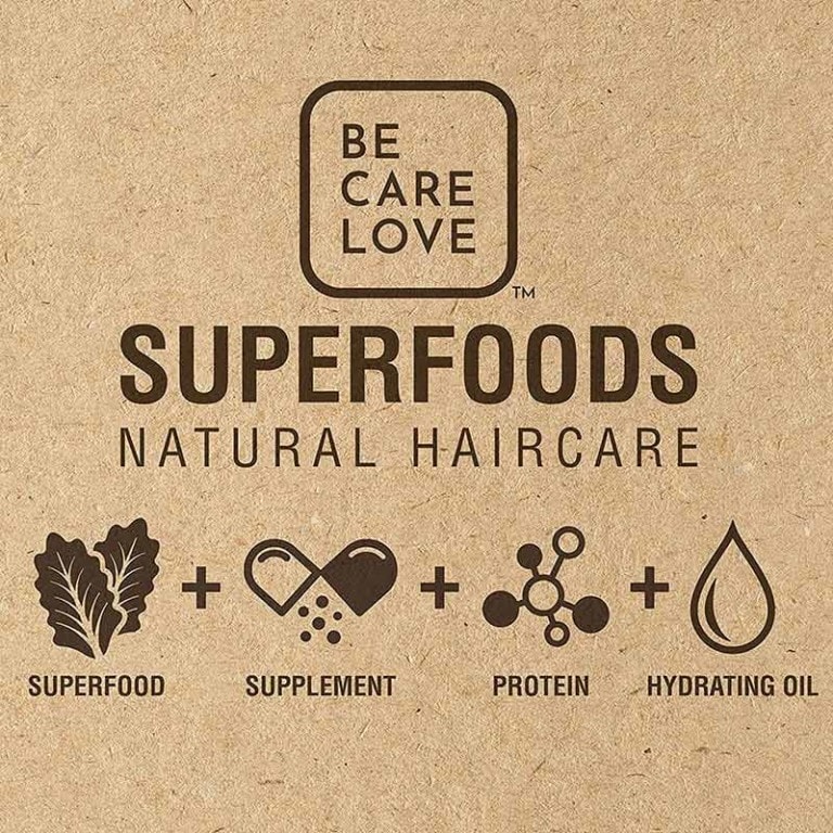 Be Care Love SuperFoods Moisture Therapy Shampoo, 355ml - Hairhouse ...