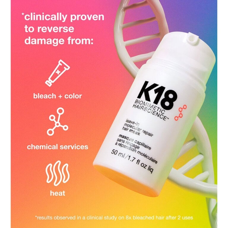 K18 Leave-In Molecular Repair Hair Mask - Hairhouse Warehouse