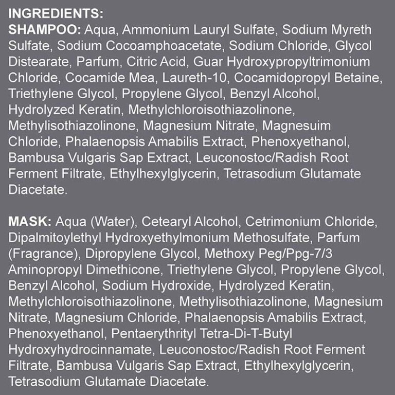 KAYPRO Keratin Travel Size Shampoo & Mask for Treated Hair Kit ...