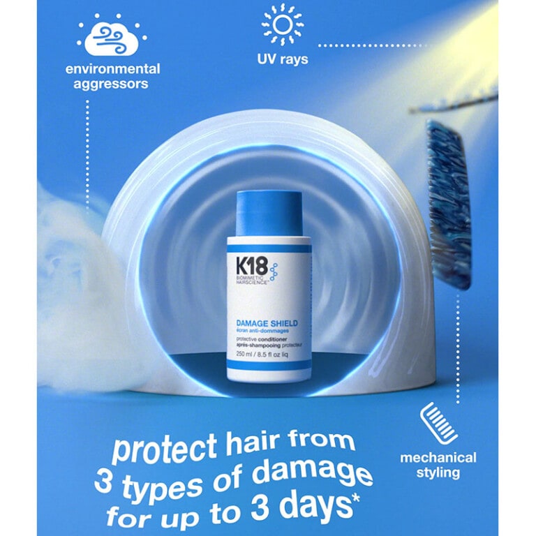 K18 Damage Shield Protective Conditioner, 250ml - Hairhouse Warehouse
