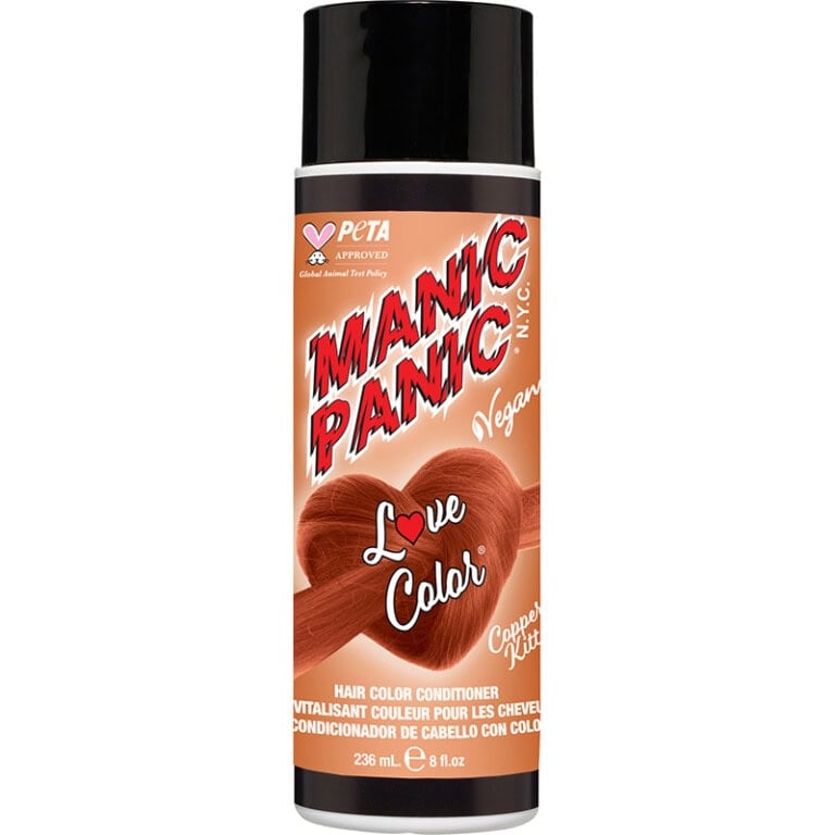 Manic Panic Love Color Hair Color Conditioner, Copper Kitty, 236ml ...