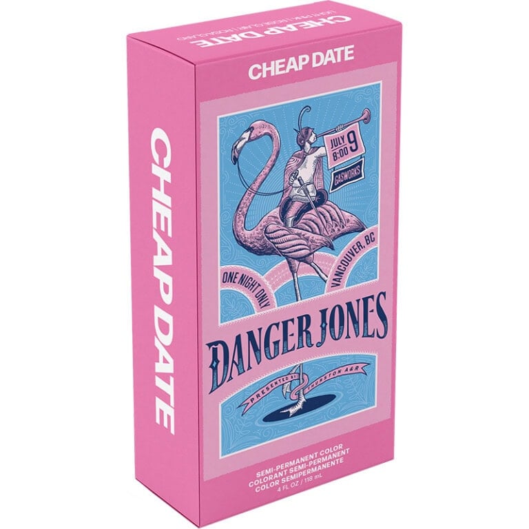 Danger Jones Semi-Permanent Color - Cheap Date Light Pink, 118ml ...