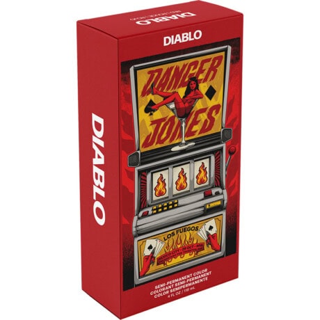Danger Jones Semi-Permanent Color - Diablo Red, 118ml - Hairhouse Warehouse