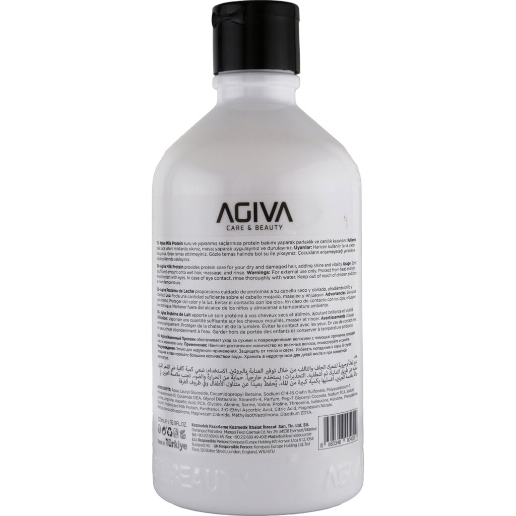 Agiva Milk Protein Pro Care Shampoo for Dry & Damaged Hair - Hairhouse ...